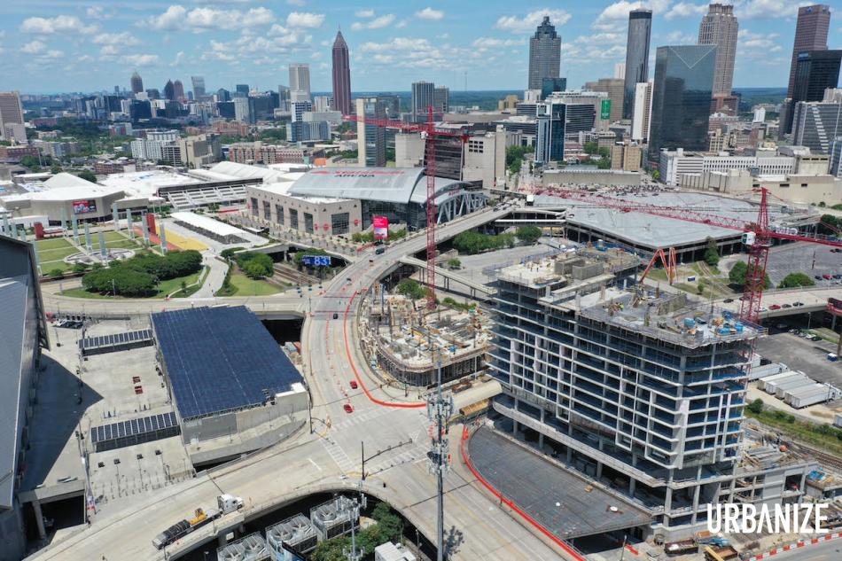 Photos: How development is rising up from Atlanta's Gulch right now | Urbanize Atlanta